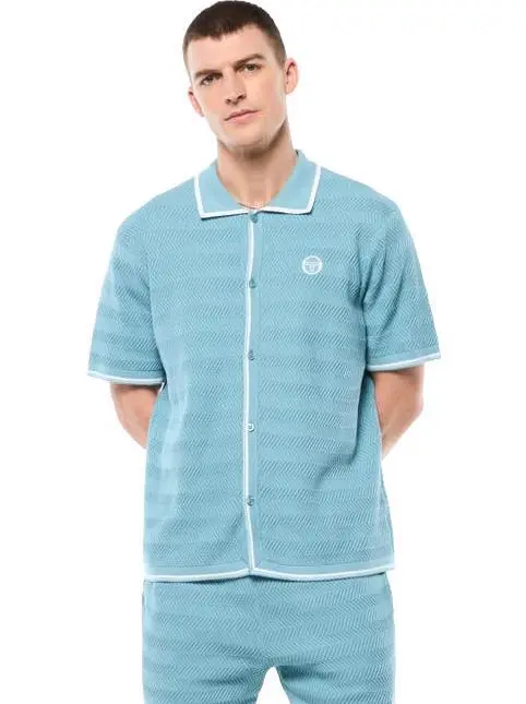 SERGIO TACCHINI Riva Cabana Shirt - Stillwater