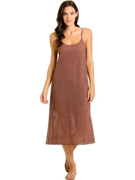 SITANO Figo Tank Dress - Brown
