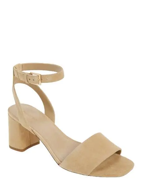 Nordstrom Beatrix Ankle Strap Sandal - Tan Iced Coffee