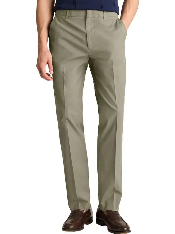 Bonobos Weekday Warrior Slim Fit Dress Pants - Wednesday Olive Basketweave