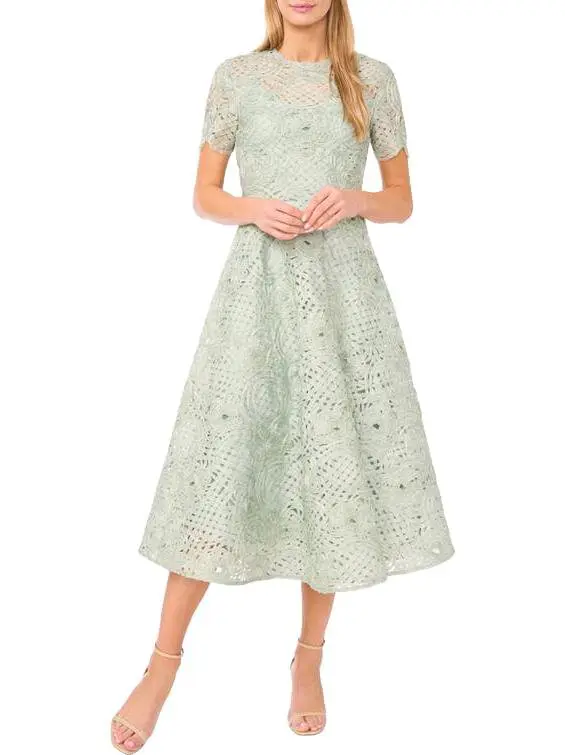 Ted Baker London Lorelai Circle Midi Dress - Mellow Mint