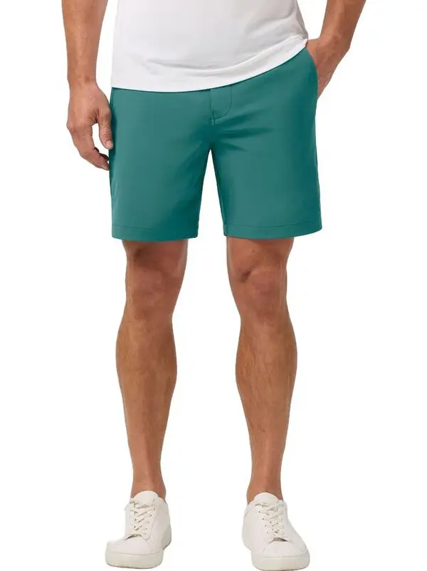 Mizzen+main Helmsman Flat Front Golf Shorts - Balsam