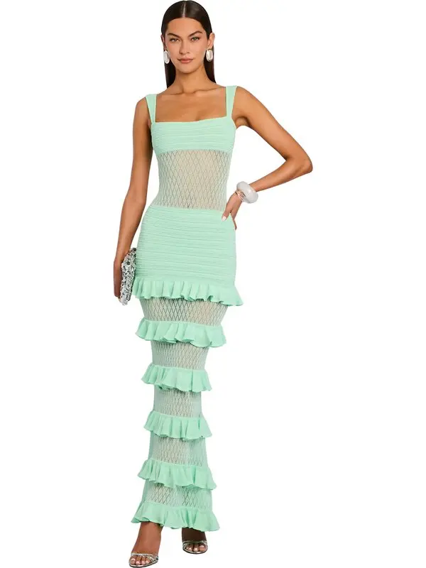 Retrofete Thora Knit Dress - Mint