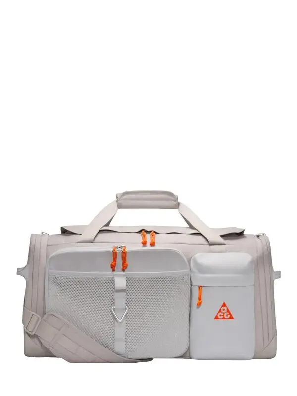 Nike Daymax Duffel 60l Bag - College Grey/grey Fog/safety Orange