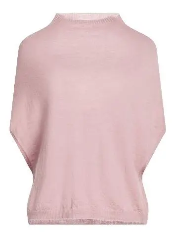 Rick Owens Turtleneck Antique Rose Size Virgin Wool - Pink