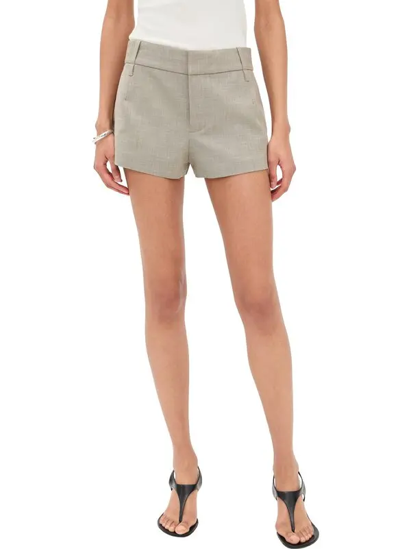SIR. Solene Mini Shorts - Grey Marle