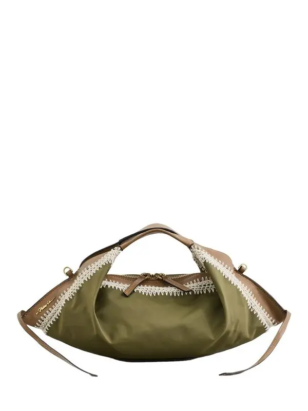 3.1 Phillip Lim Mini Nylon Luna Crossbody Bag - Mushroom