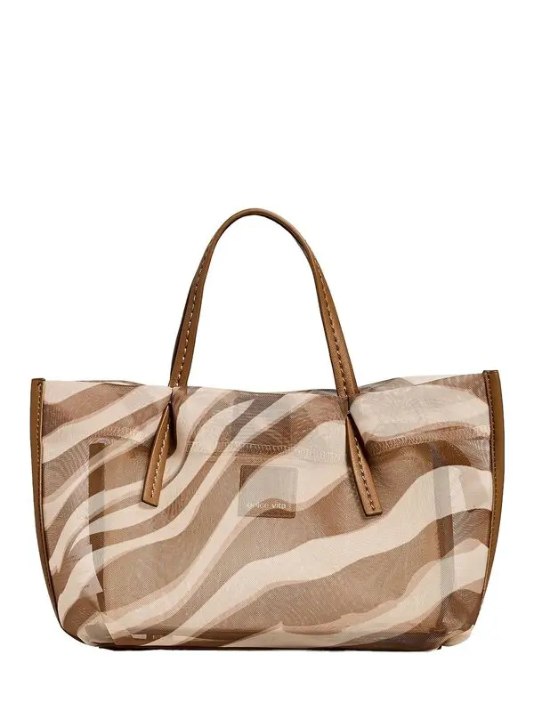 Dolce Vita Selene Zebra Print Handbag - Zebra Multi