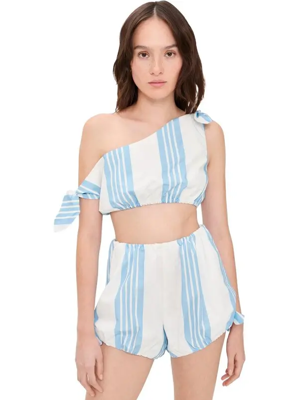 Posse Rosie Tie Top - Nautical Stripe