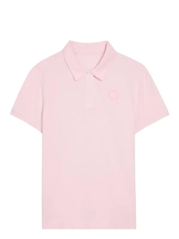 Canada Goose Logo-appliquéd Piqué Polo Shirt - Pink