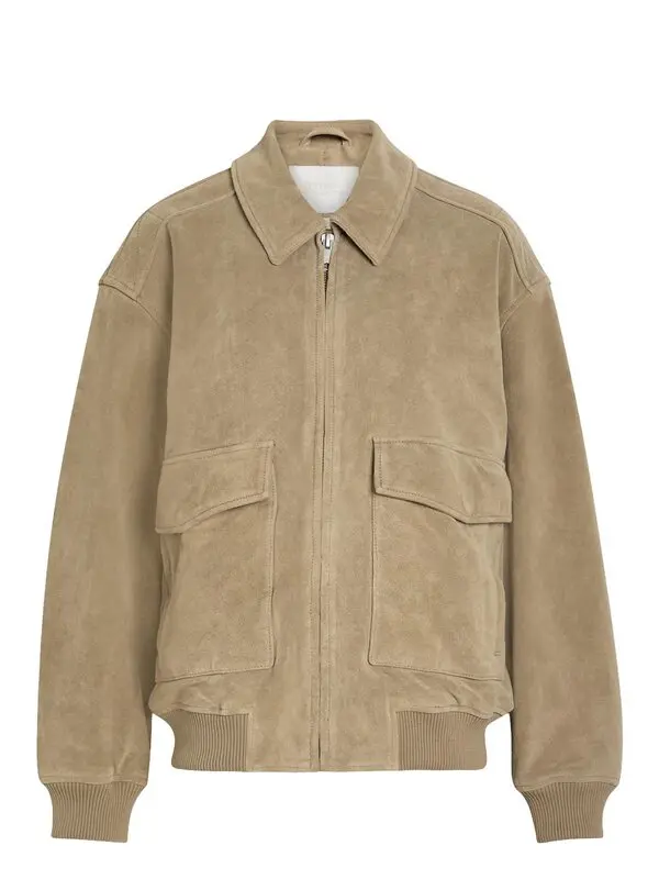 Citizens Of Humanity Vivienne Suede Jacket - Beige