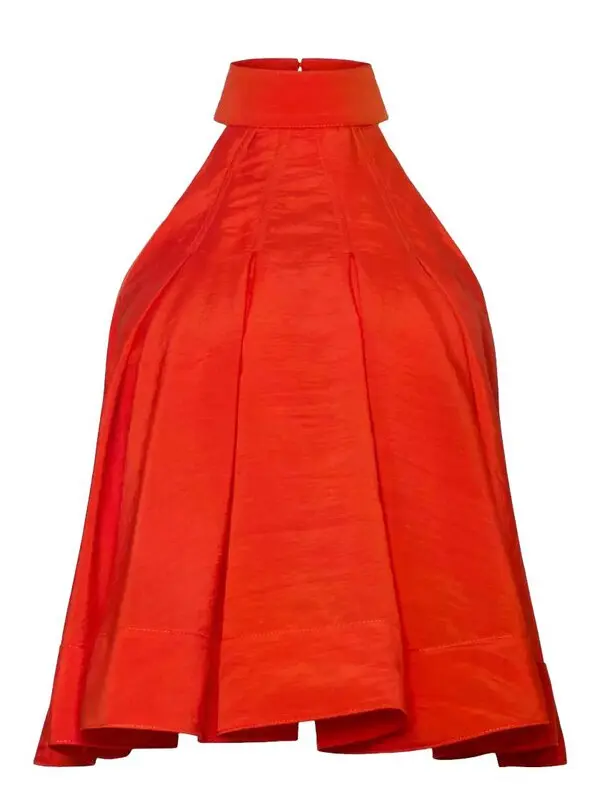 Cinq À Sept Jagger Halterneck Top - Red
