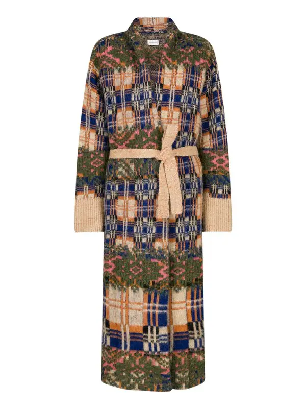 Dries Van Noten Telos Alpaca-blend Cardigan - Neutral