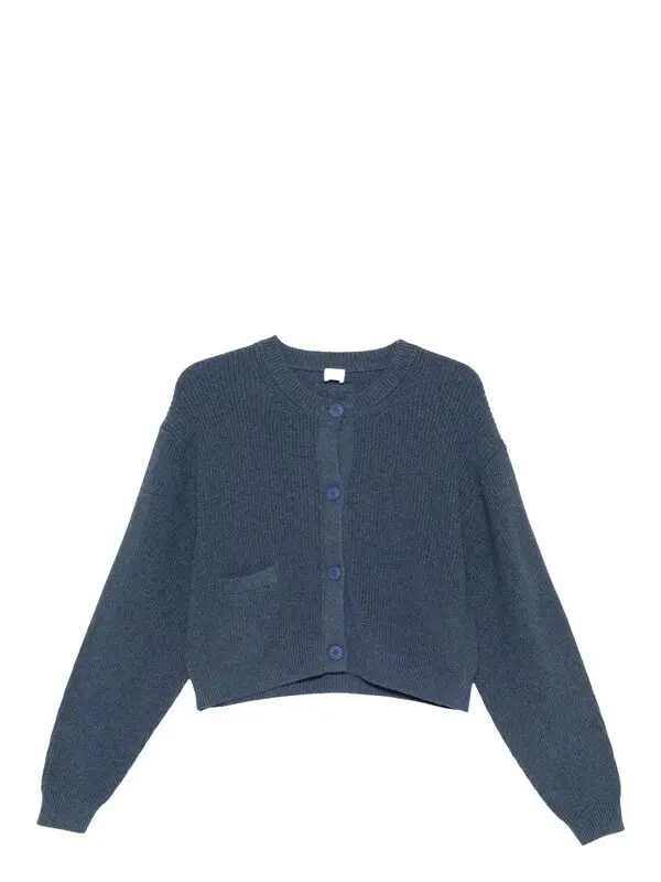C.T.PLAGE Button Pocket Knitwear - Blue