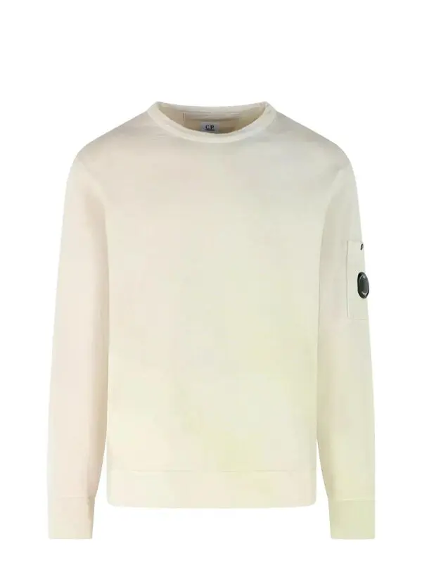 C.P. COMPANY Sleeve-pocket Crewneck Sweatshirt - Neutrals
