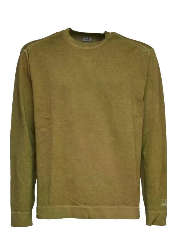 C.P. COMPANY Crew-neck Sweater - Green