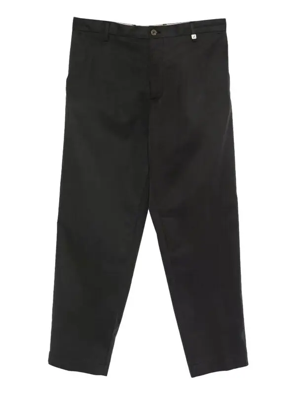 MYTHS Straight Trousers - Black