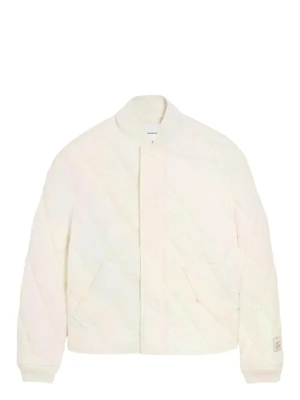Ami Crinkled Padded Jacket - Neutrals