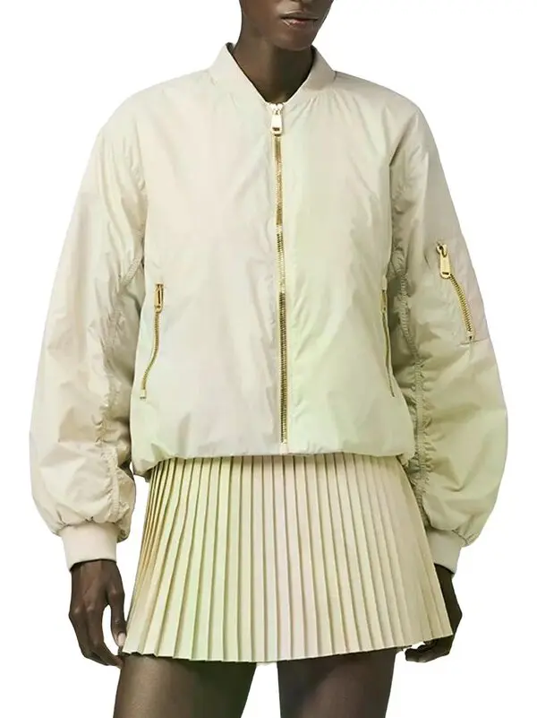 Goldbergh Isolana Longsleeve Bomber Jacket - Neutrals