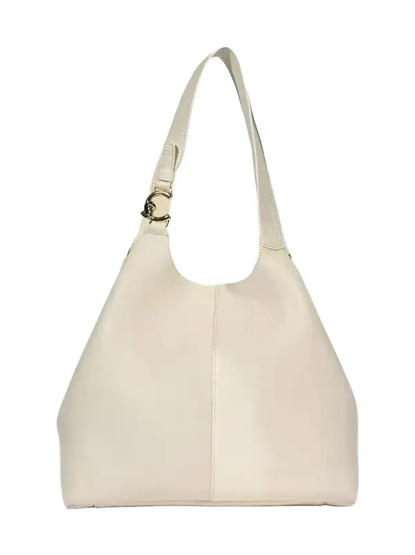 COCCINELLE Large C-easy Shoulder Bag - Neutrals