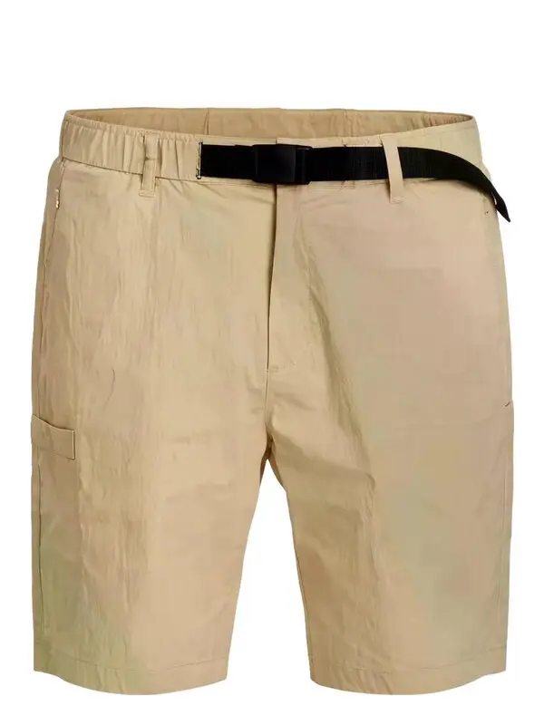 ANERKJENDT Belted Shorts - Neutrals