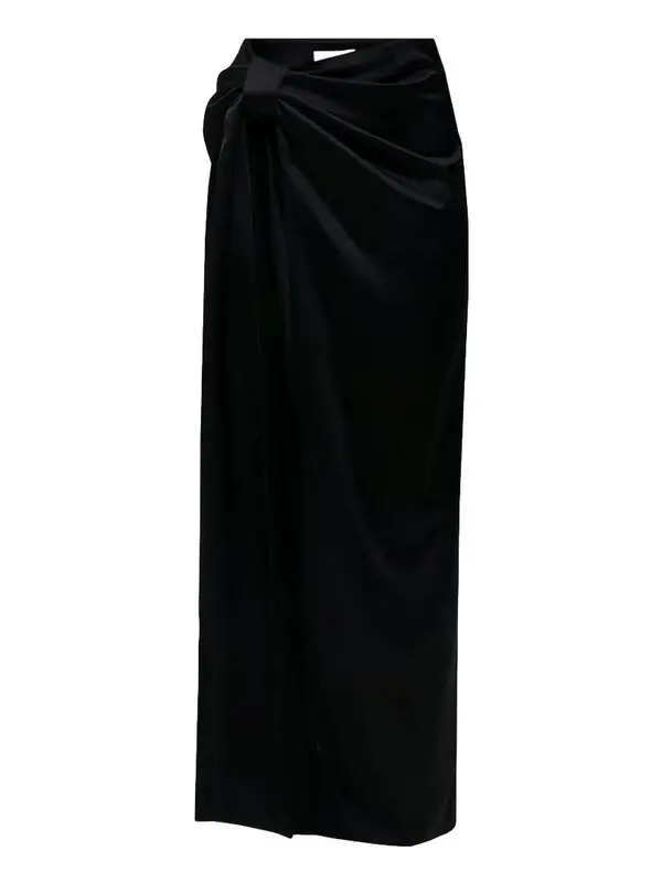 SSHEENA Knot Skirt - Black