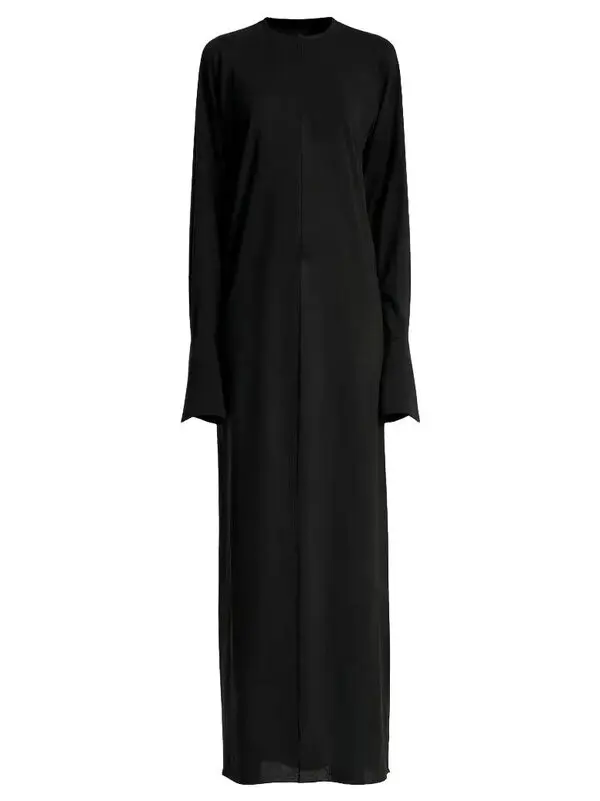 DARKPARK Long Sleeve Seam Dress - Black