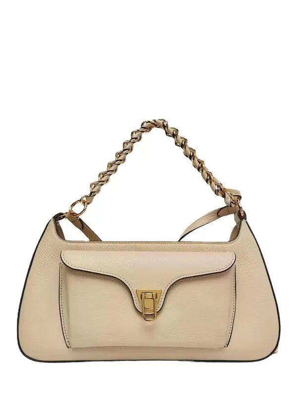 COCCINELLE Medium Beat Chain-strap Shoulder Bag - Neutrals