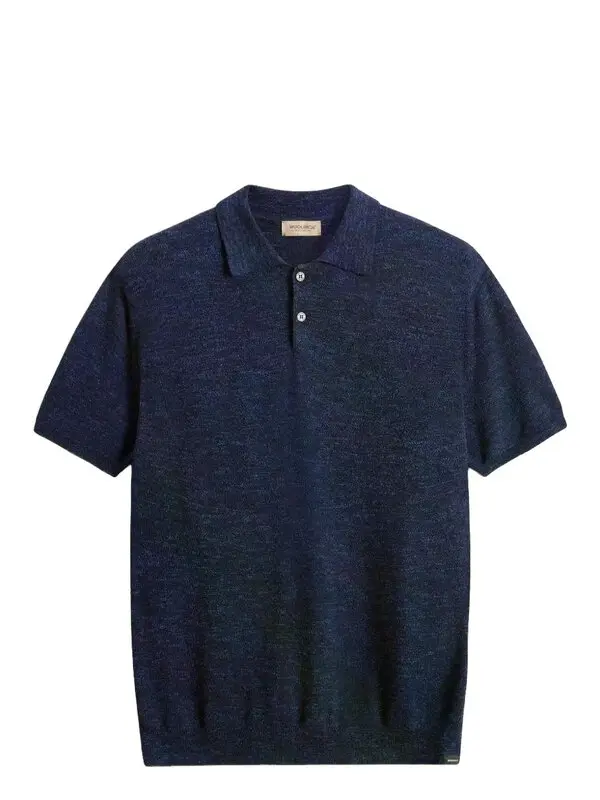 Woolrich Short-sleeved Polo Shirt - Blue