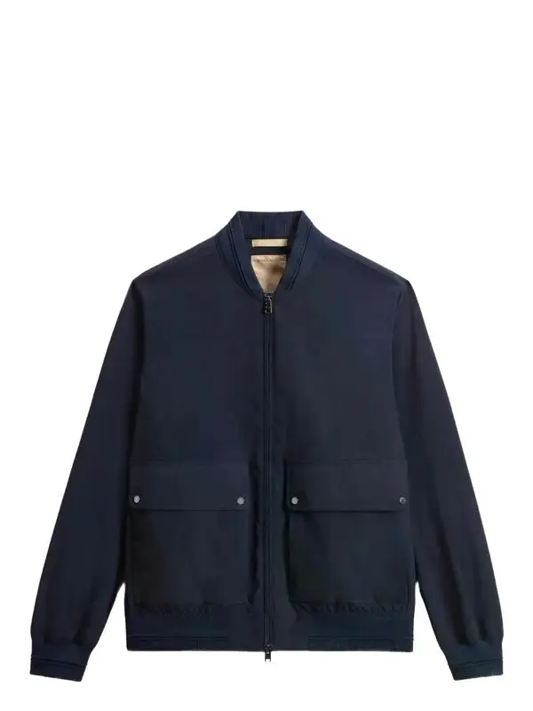 Woolrich Wesley Bomber Jacket - Blue