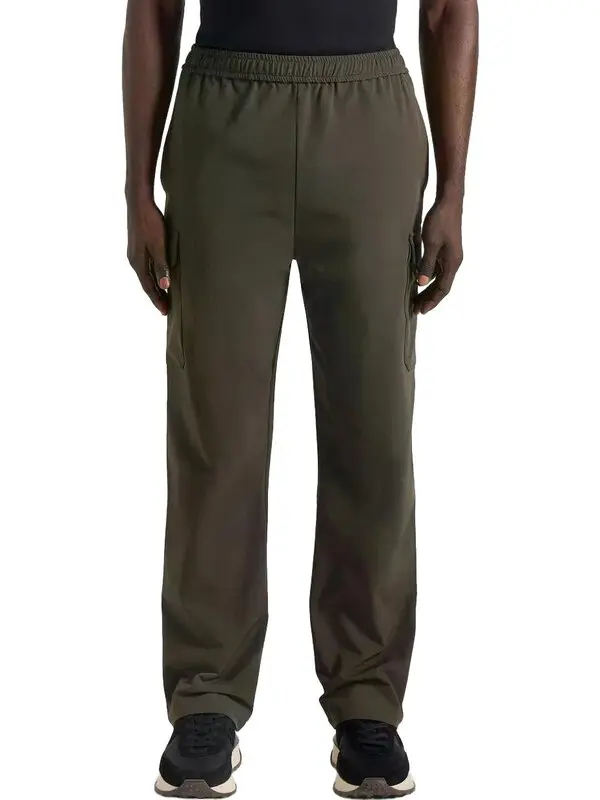 Manière De Voir Elasticated Cargo Trousers - Green