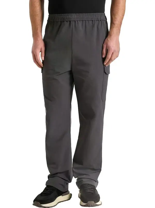 Manière De Voir Elasticated Cargo Trousers - Grey