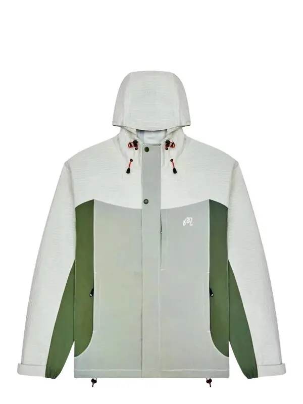 MALBON Torrey Pines Rain Jacket - Neutrals