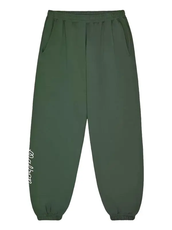 MALBON Clubhouse Track Pants - Green