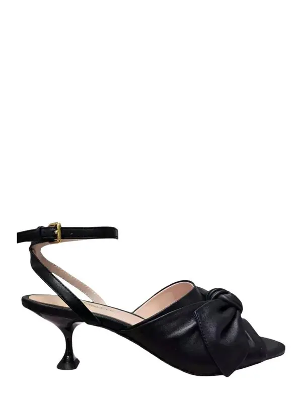 COCCINELLE Leather Sandals - Black