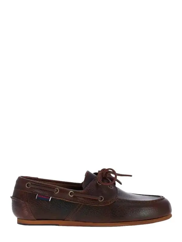 SEBAGO Lace-up Leather Loafers - Brown
