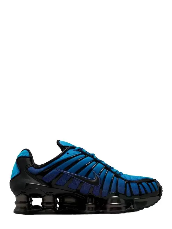 Nike Shox Tl Fade-effect Sneakers - Blue