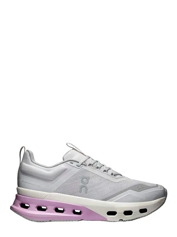 On Cloudnova Logo-print Sneakers - Grey