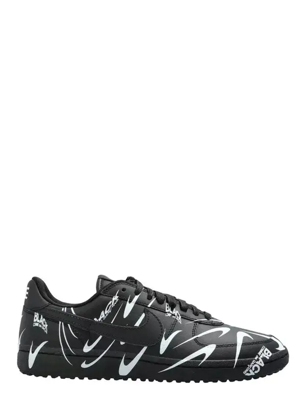 Comme Des Garçons X Nike Field General '82 Sneakers - Black