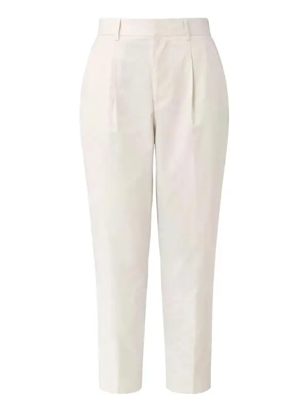 PT TORINO Torino Daz Slim-cut Trousers - Neutrals