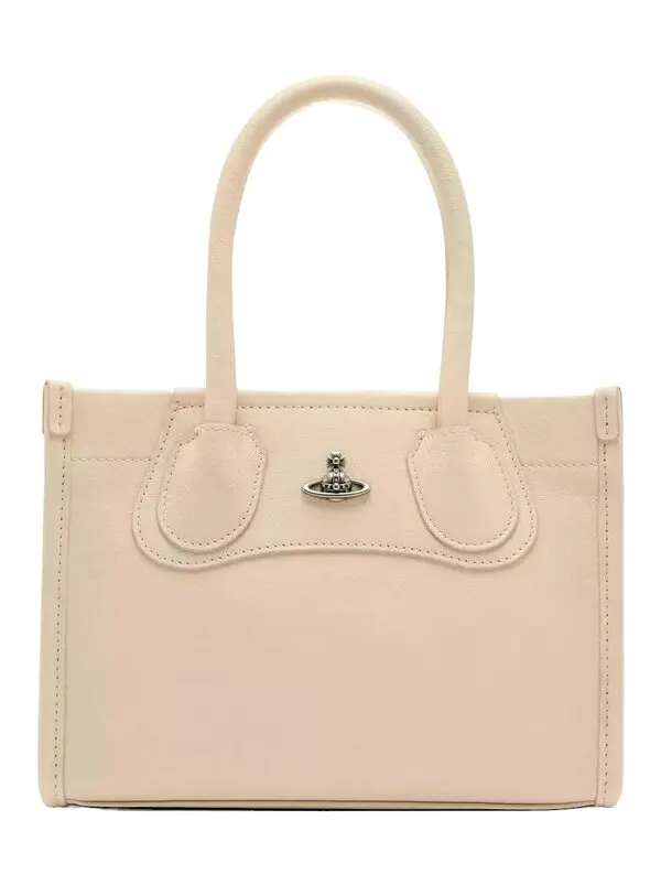 VIVIENNE WESTWOOD Small Troy Tote Bag - Neutrals