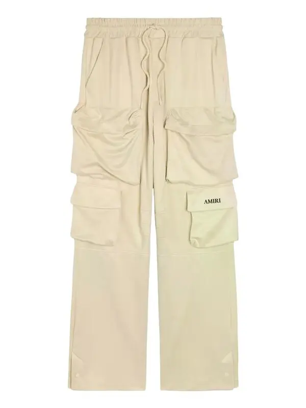 Amiri Drawstring-waist Cargo Trousers - Neutrals