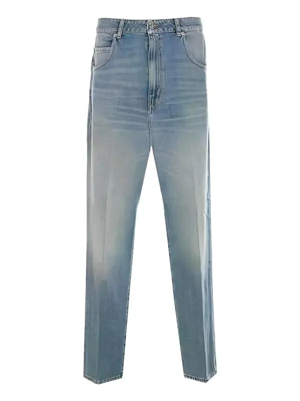 TRUE AVENUE Elasticated Trousers - Blue