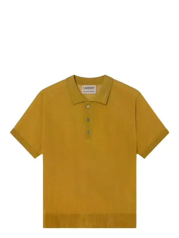 CARRER Tyro Shorts-sleeves Polo Shirt - Yellow