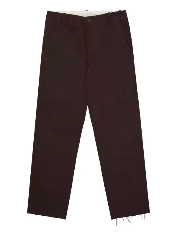 FORTELA Hectortv Cotton Trousers - Red