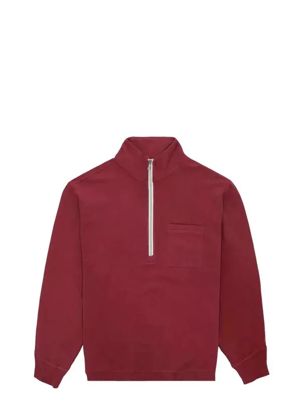 FORTELA Princeton Zip Sweatshirt - Red