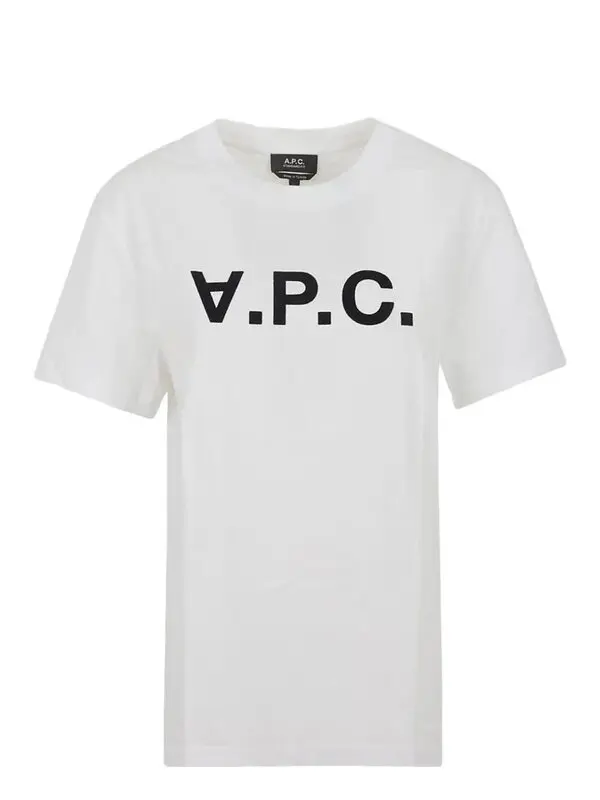 A.p.c. Grand Vpc Gots Crew-neck T-shirt - White