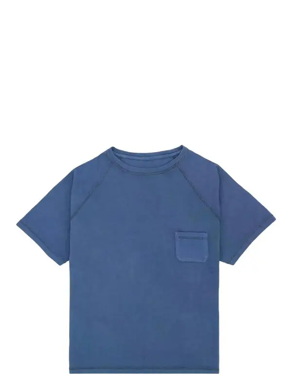 FORTELA Vermont Raglan-sleeve Pocket T-shirt - Blue