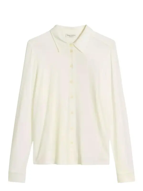 Marc O'polo Button Long-sleeve Blouse - Neutrals