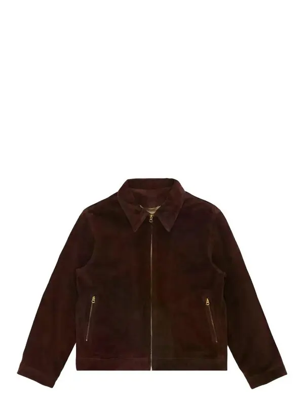 FORTELA Cash Suede Jacket - Brown